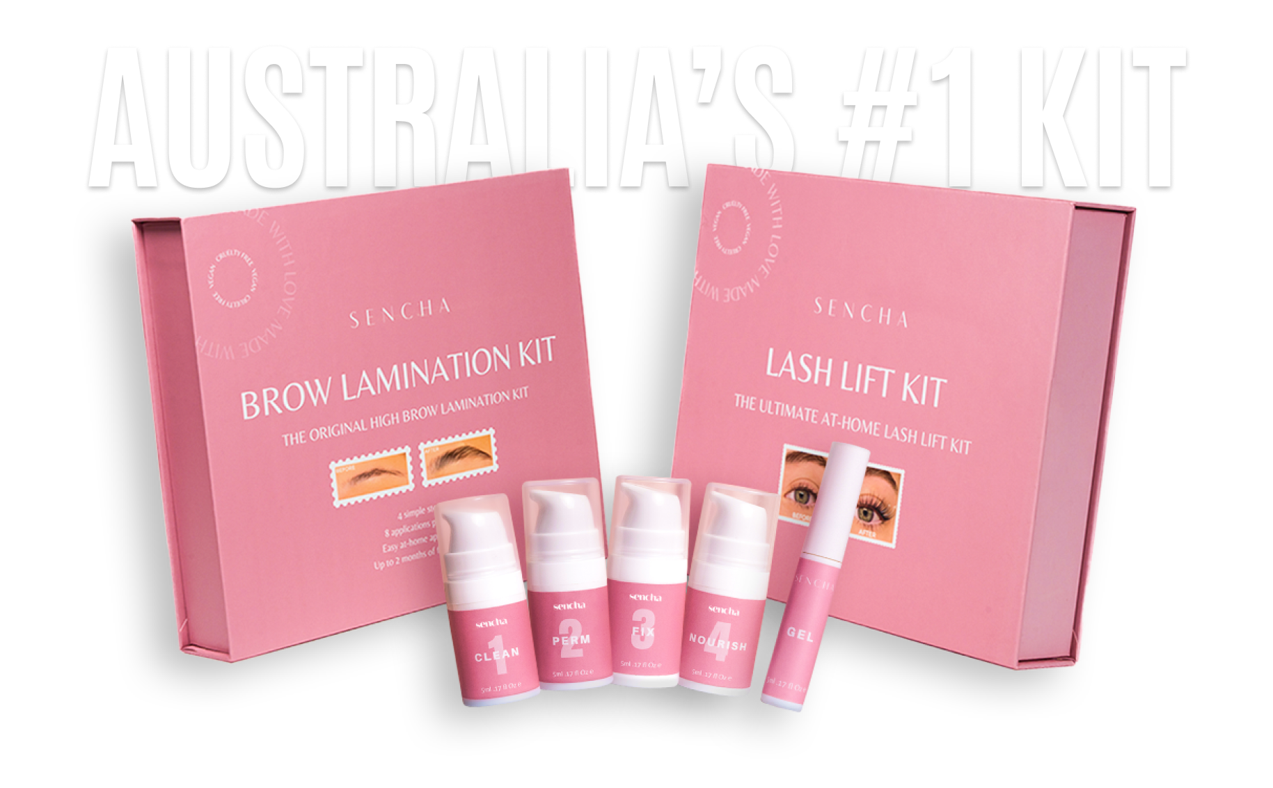 SENCHA SKIN - At Home Lash Lift Kits & Brow Lamination